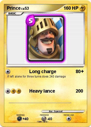 Pokémon Prince 580 580 - Long charge + + - My Pokemon Card
