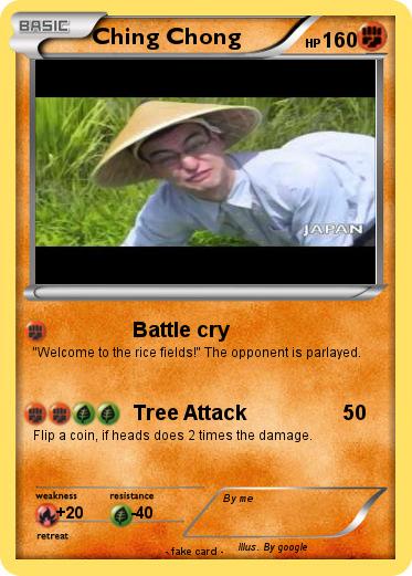 Pokémon Ching Chong 24 24 - Battle cry - My Pokemon Card