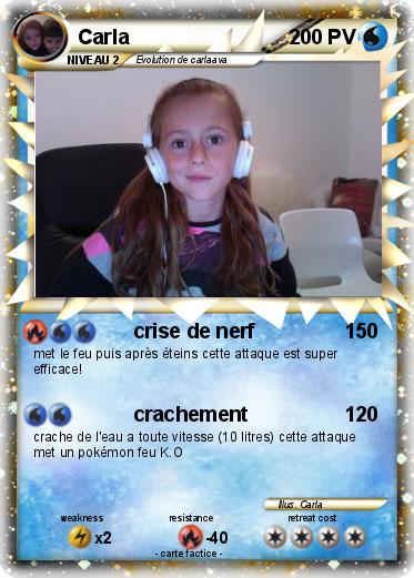 Pokémon Carla 83 83 - crise de nerf - Ma carte Pokémon