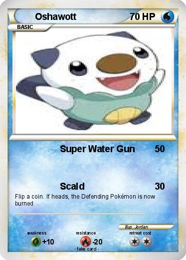 Pokémon Oshawott 118 118 - Super Water Gun - My Pokemon Card