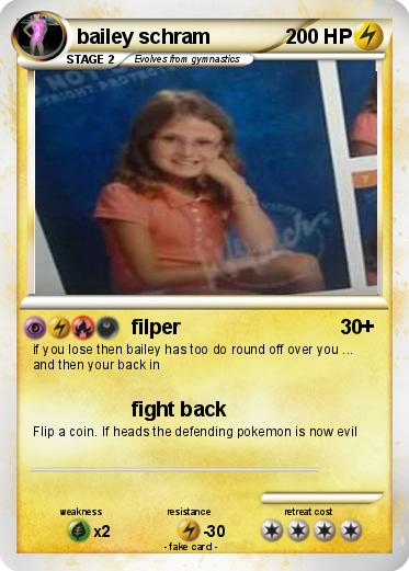 Pokémon bailey schram - filper - My Pokemon Card