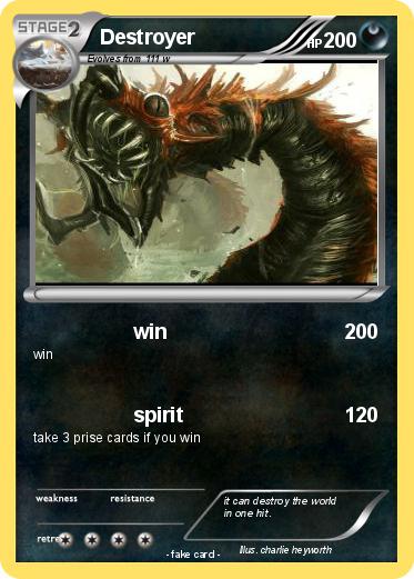 Pokémon Destroyer 845 845 - win - My Pokemon Card