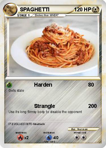 Pokémon SPAGHETTI 67 67 - Harden - My Pokemon Card