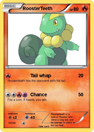 Pokémon RoosterTeeth - Tail whap - My Pokemon Card