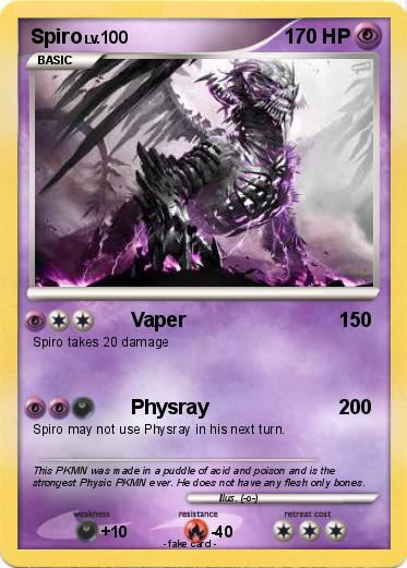 Pokémon Spiro 37 37 - Vaper - My Pokemon Card