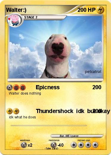 Pokémon Walter 259 259 - Epicness - My Pokemon Card