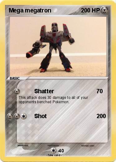 Pokémon Mega megatron - Shatter - My Pokemon Card