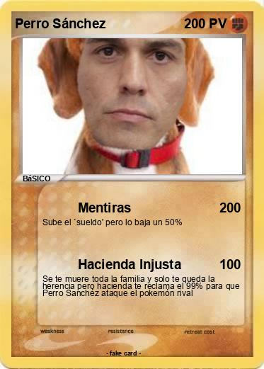 Pokémon Perro Sanchez 6 6 - Mentiras - Mi carta pokémon