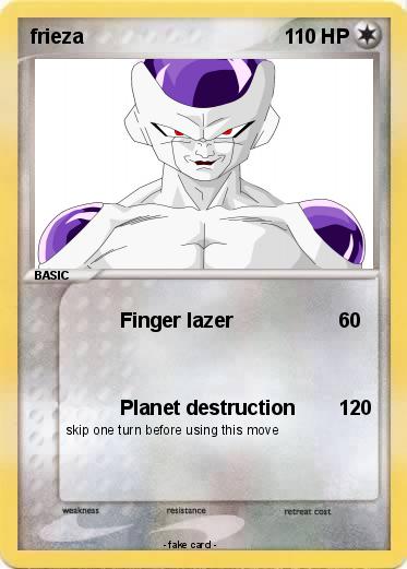 Pokémon frieza 261 261 - Finger lazer - My Pokemon Card
