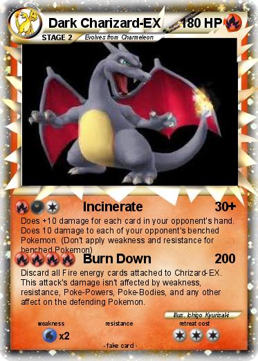 Pokémon Dark Charizard EX 22 22 - Incinerate - My Pokemon Card