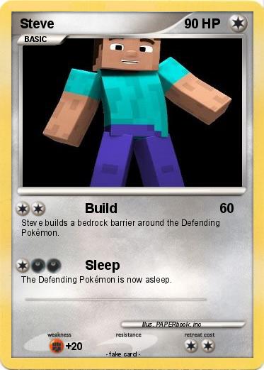 Pokémon Steve 1592 1592 - Build - My Pokemon Card