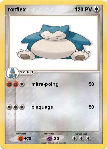Pokémon ronflex 16 16 - mitra-poing - Ma carte Pokémon