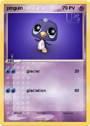 Pokémon pinguin - glacier - Ma carte Pokémon