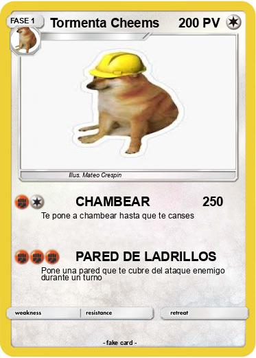 Pokémon Tormenta Cheems 1 1 - CHAMBEAR 250 - Mi carta pokémon