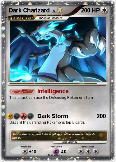 Pokémon Dark Charizard 729 729 - Intelligence - My Pokemon Card