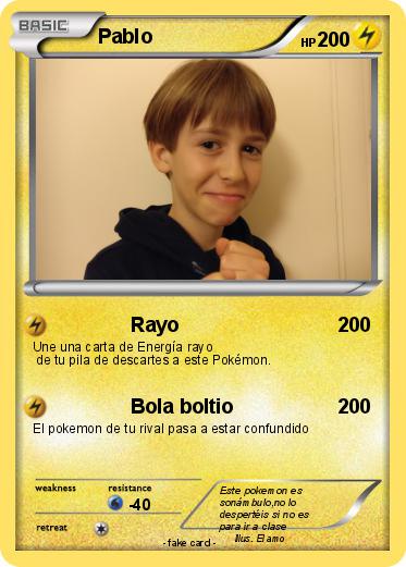 Pokémon Pablo 181 181 - Rayo - Mi carta pokémon