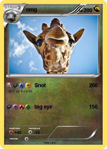 Pokémon omg 334 334 - Snot - My Pokemon Card