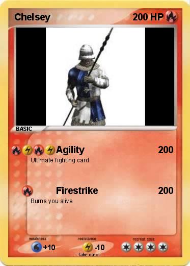 Pokémon Chelsey 5 5 - Agility - My Pokemon Card