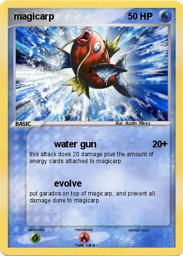 Pokémon magicarp 118 118 - water gun - My Pokemon Card