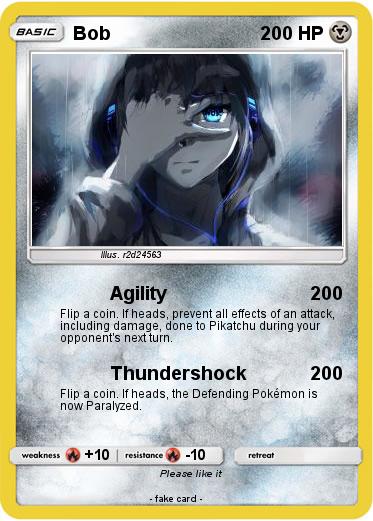 Pokémon Bob 4629 4629 - Agility - My Pokemon Card