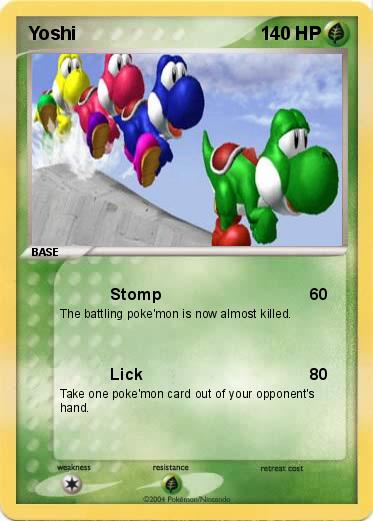 Pokémon Yoshi 408 408 - Stomp - My Pokemon Card