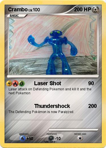 Pokémon Crambo - Laser Shot - My Pokemon Card