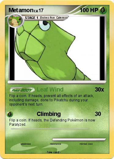 Pokémon Metamon 2 2 - Leaf Wind - My Pokemon Card