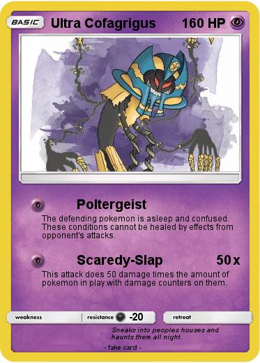 Pokémon Ultra Cofagrigus - Poltergeist - My Pokemon Card