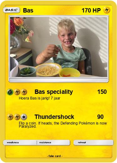 Pokémon Bas 121 121 - Bas speciality - My Pokemon Card