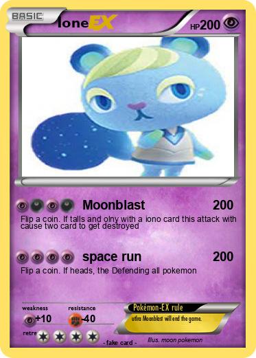 Pokémon Ione 1 1 - Moonblast - My Pokemon Card