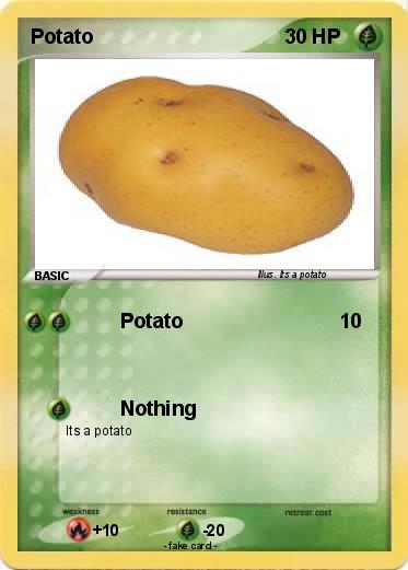 Pokémon Potato 602 602 - Potato - My Pokemon Card