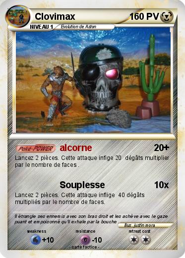 Pokémon Clovimax - alcorne - Ma carte Pokémon