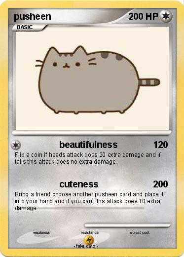 Pokémon pusheen 160 160 - beautifulness - My Pokemon Card