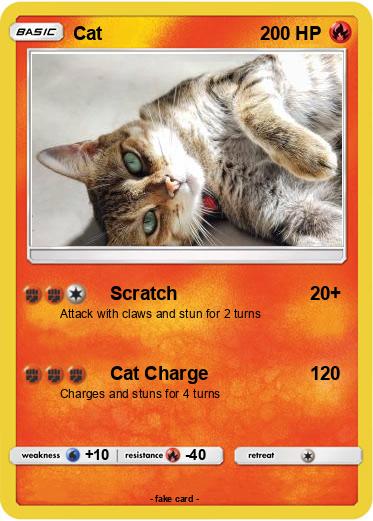Pokémon Cat 4220 4220 - Scratch - My Pokemon Card
