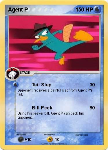 Pokémon Agent P 9 9 - Tail Slap - My Pokemon Card
