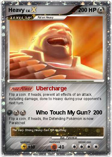 Pokémon Heavy 335 335 - Ubercharge - My Pokemon Card