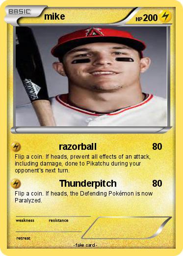 Pokémon mike 750 750 - razorball - My Pokemon Card
