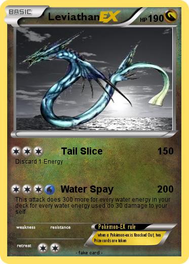 Pokémon Leviathan 205 205 - Tail Slice - My Pokemon Card