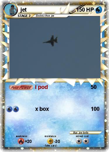 Pokémon jet 299 299 - i pod - My Pokemon Card