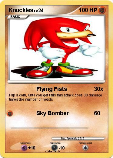 Pokémon Knuckles 713 713 - Flying Fists - My Pokemon Card