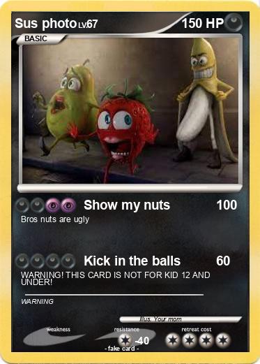 Pokémon Sus photo - Show my nuts - My Pokemon Card