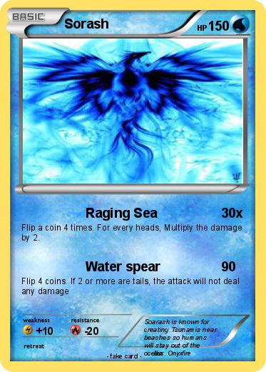 Pokémon Sorash - Raging Sea - My Pokemon Card