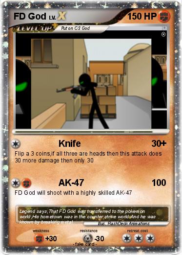 Pokémon FD God 12 12 - Knife - My Pokemon Card
