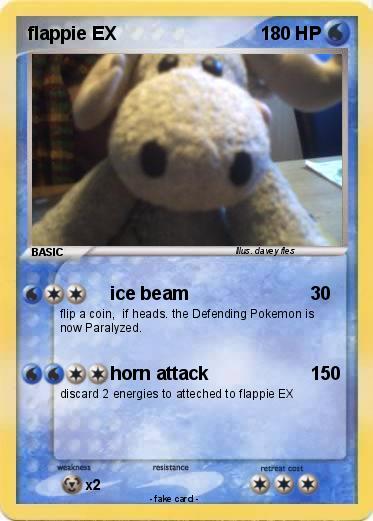 Pokémon flappie EX - ice beam - My Pokemon Card