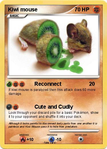 Pokémon Kiwi mouse - Reconnect - My Pokemon Card