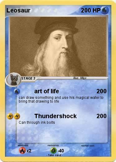 Pokémon Leosaur 2 2 - art of life - My Pokemon Card