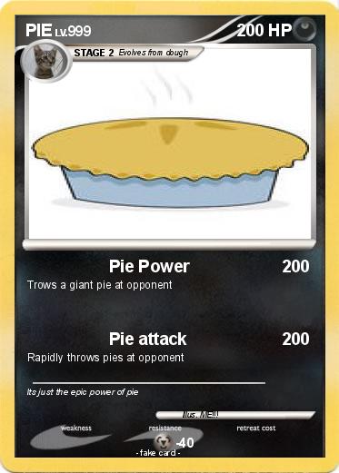 Pokémon PIE 235 235 - Pie Power - My Pokemon Card