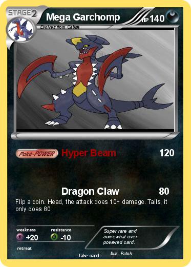Pokémon Mega Garchomp 23 23 - Hyper Beam - My Pokemon Card