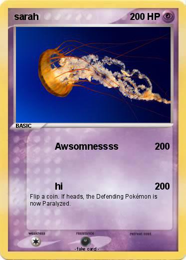 Pokémon sarah 576 576 - Awsomnessss - My Pokemon Card