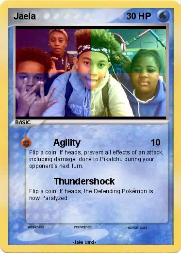 Pokémon Jaela - Agility - My Pokemon Card